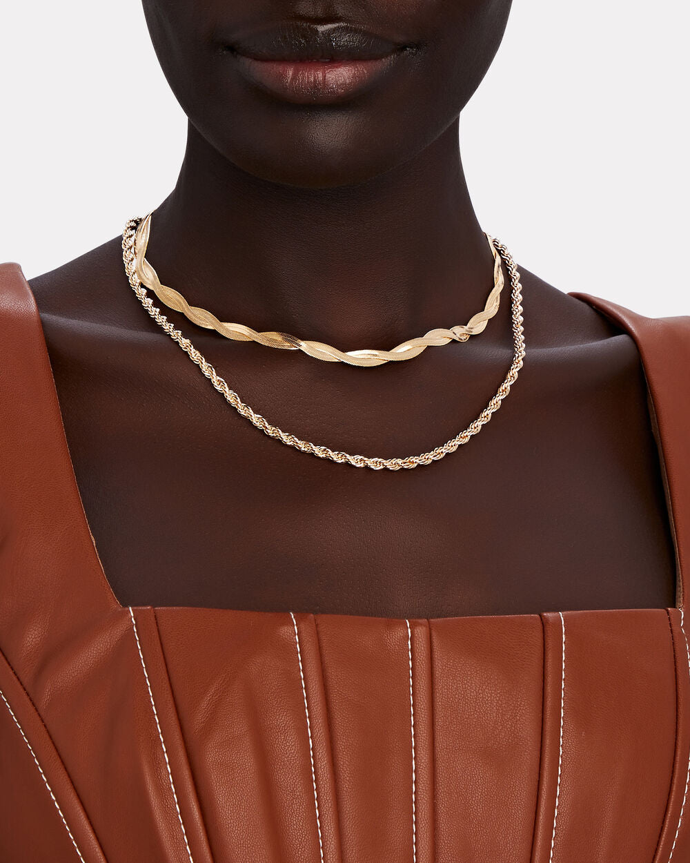 French Muse Layered Necklace | Intermix US